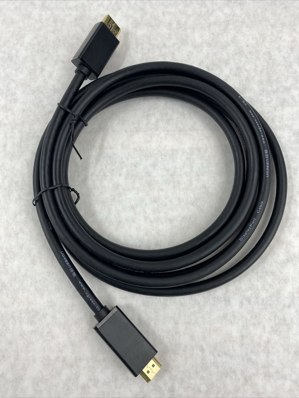 Ugreen 10203 DisplayPort DP Male to HDMI Male 3m Cable Gold Plated Ful