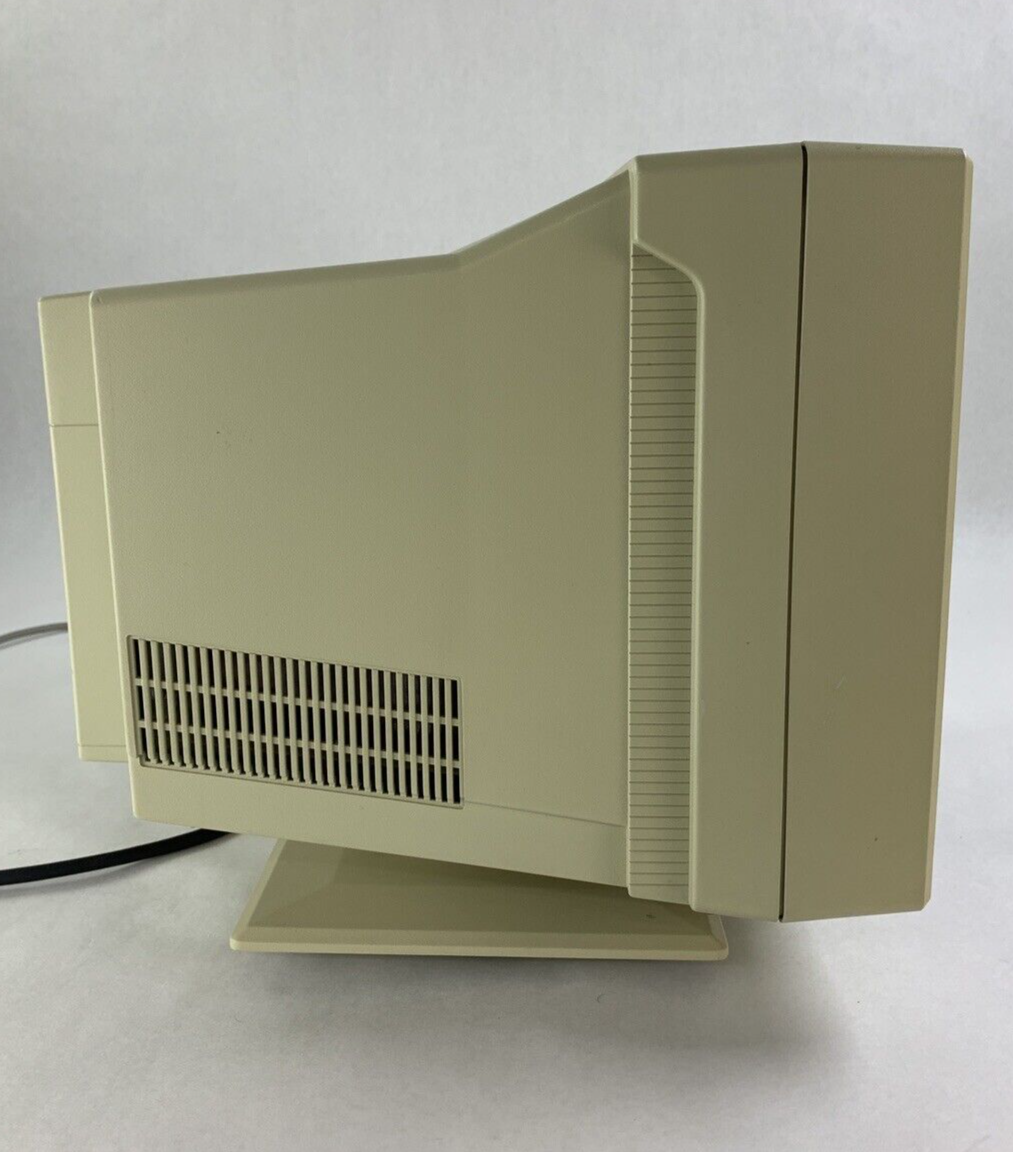 Zenith Data Systems ZCM-1492 FTM CRT Monitor VGA Screen Powers No Disp