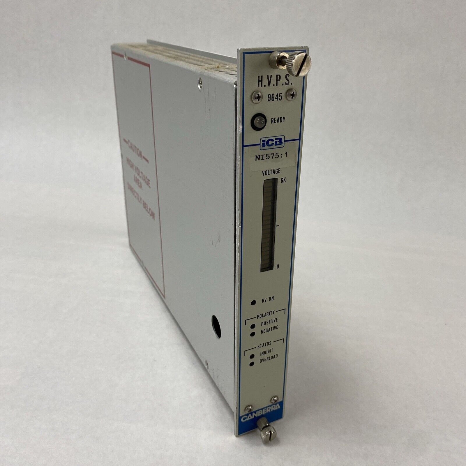 Canberra 9645 ICB HV Power Supply Nim Module