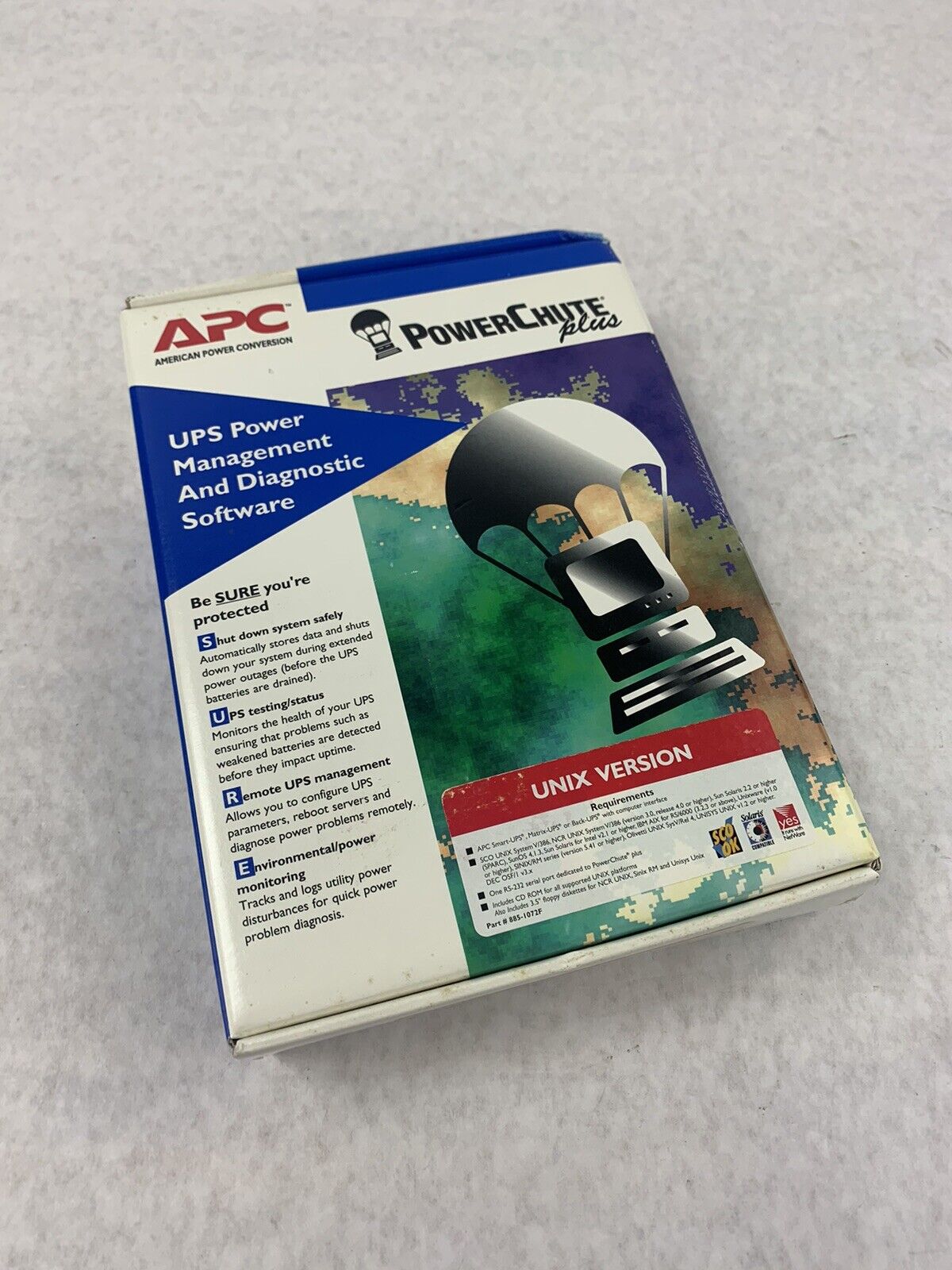 APC PowerChute Plus Windows NT Version P/N: AP9009 New V4.2.3