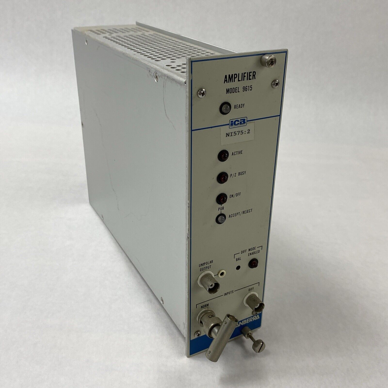 Canberra 9615 ICB Amplifier Nim Module