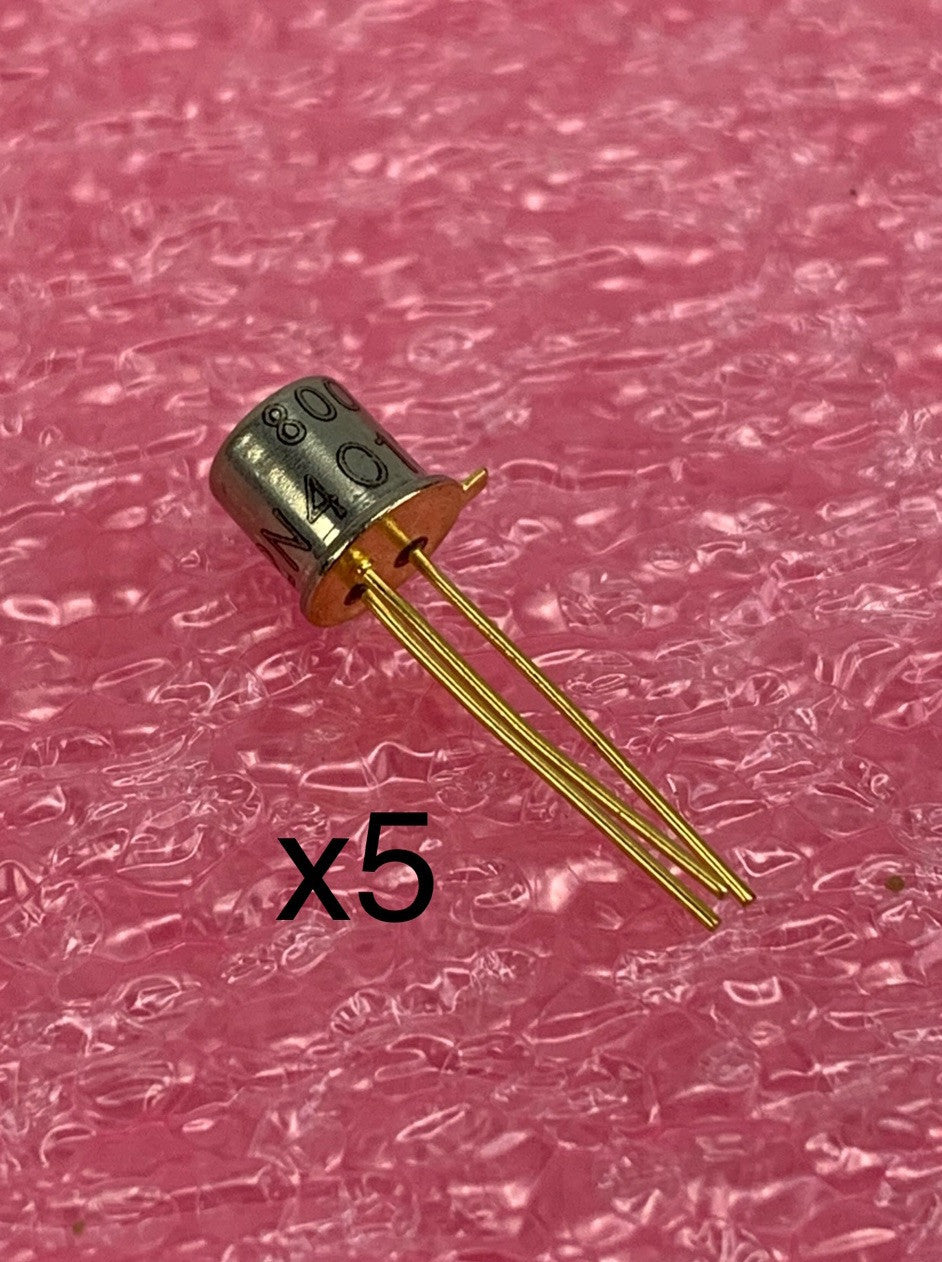 Solid State Scientific 2N4013 Gold Transistor (Lot of 5)