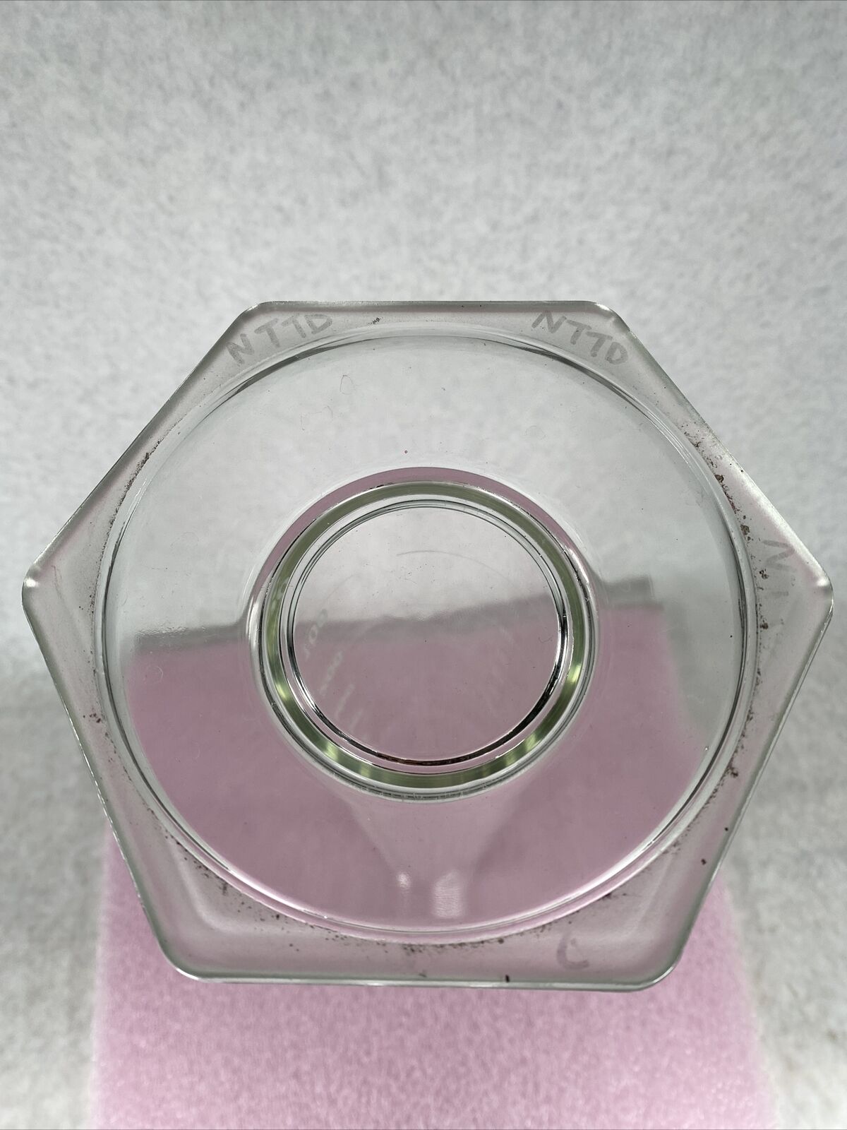 Kimble 20025-K Kimax Borosilicate Glass Metric Graduated Cylinder Hex