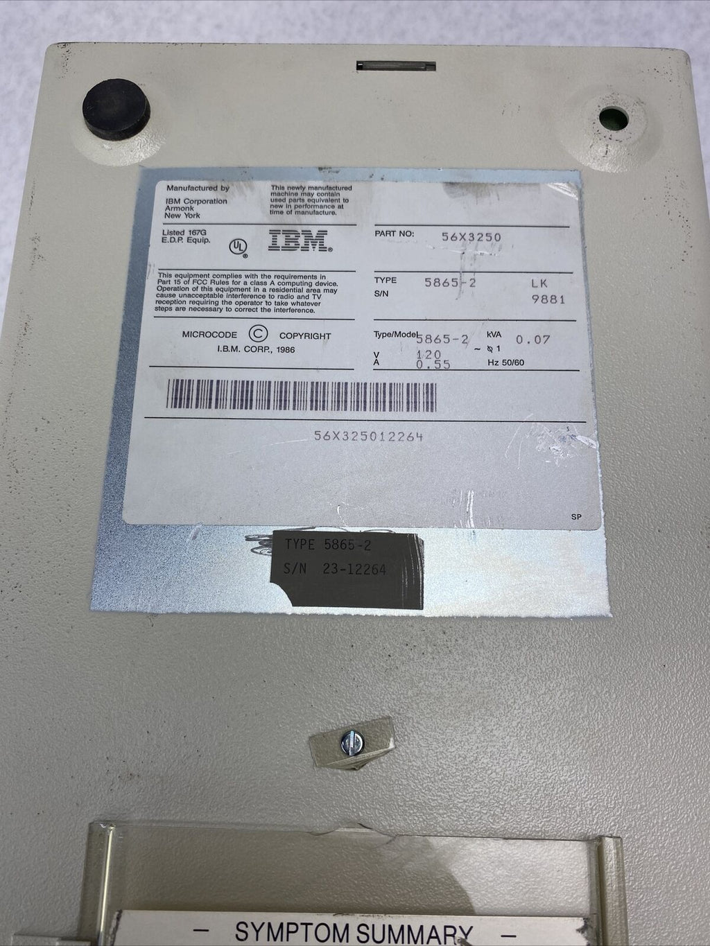 IBM 5865-2 Vintage 4-Port External Modem