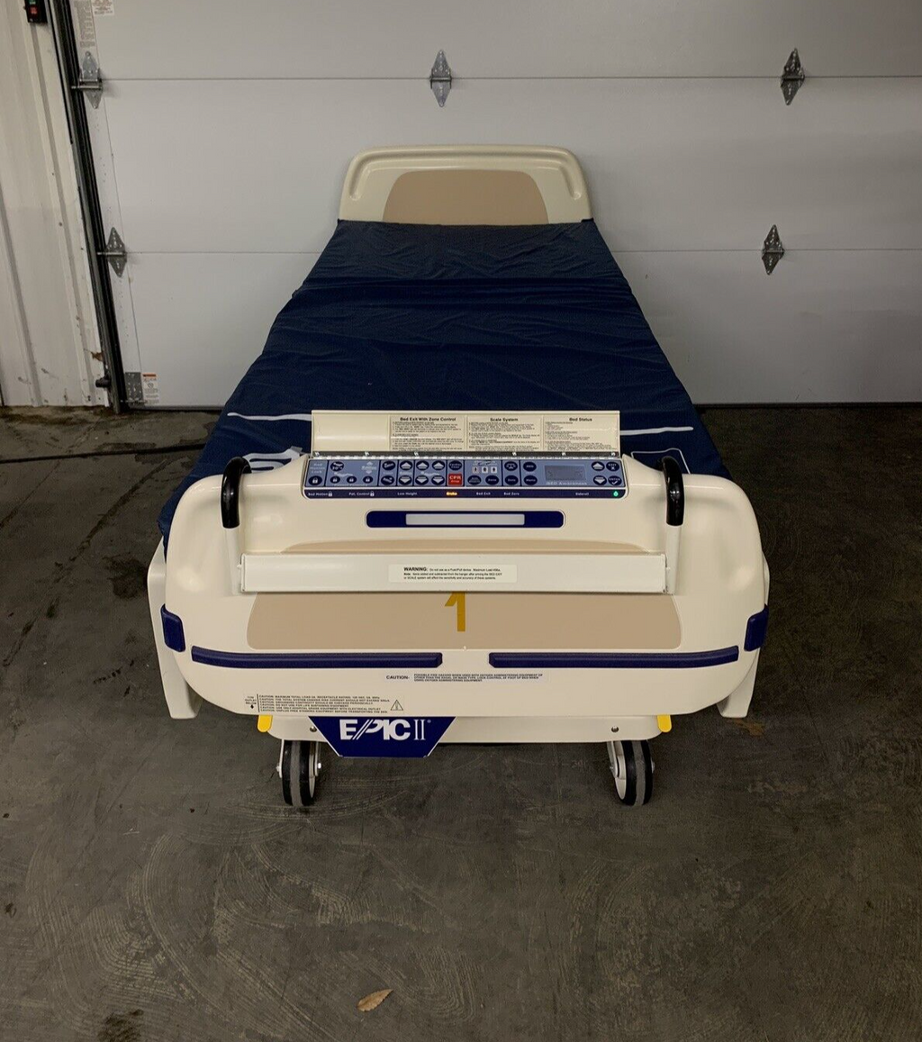 Stryker Epic Bed 2030 Critical Care Hospital Bed w/ Comfort Gel Mattre