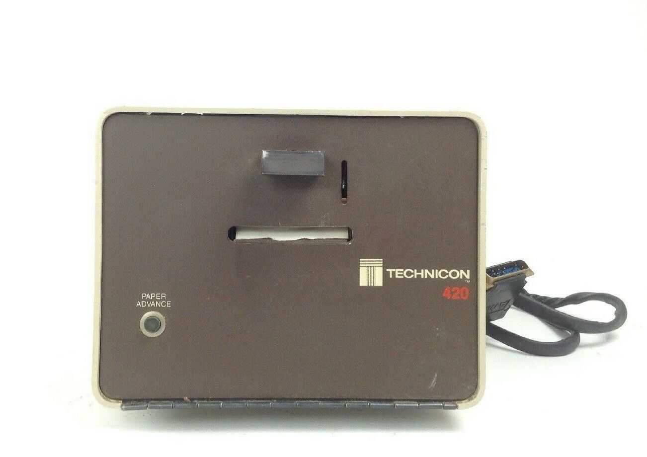 Technicon 420 Printer Technicon Instruments Corporation 053-A003-01